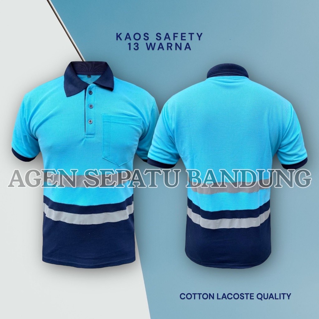 Jual KAOS SAFETY FIRST KAOS KERAH SAFETY FIRST SKOTLIGHT CUSTOM KAOS ...