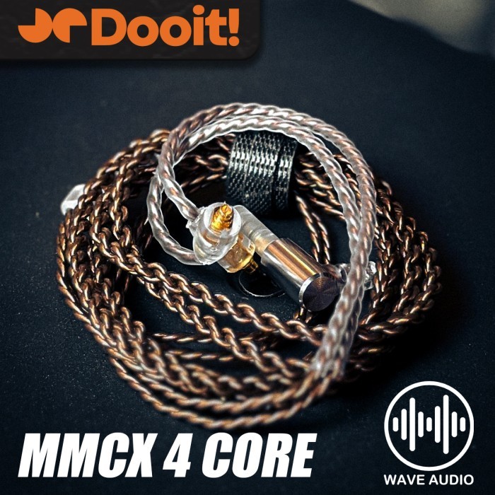 Jual PI AUDIO 3.14 Kabel MMCX 4 CORE Copper Replacement Cable Universal ...
