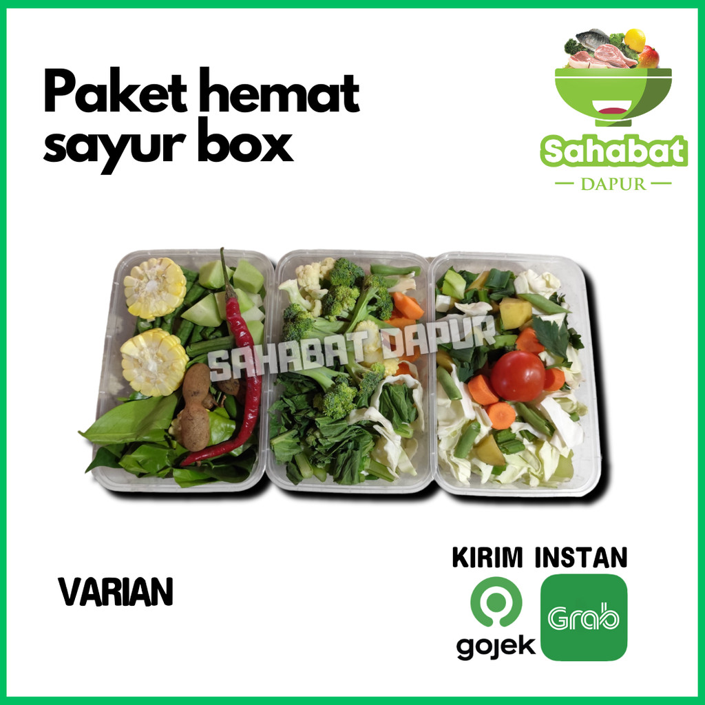 Jual Paket Hemat Sayur / Sayur Box - Sahabatdapur | Shopee Indonesia