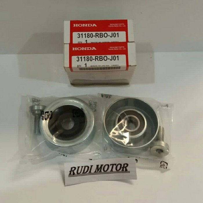 Jual pulley pully puli tensioner fan belt Honda jazz RS Freed Brio city ...