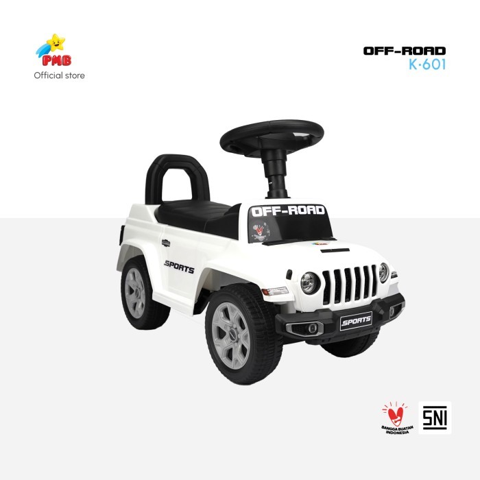 Jual Tolocar Off Road K601 - PMB Toys - Putih | Shopee Indonesia