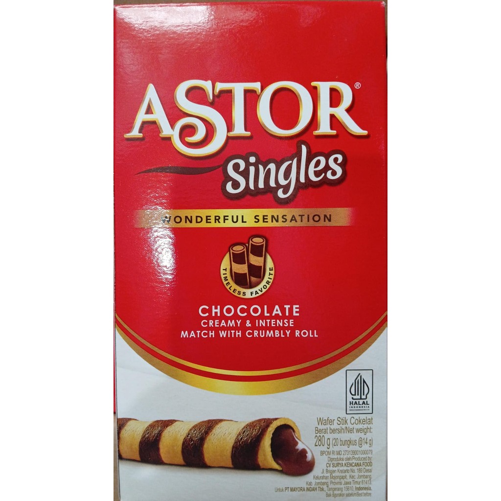 Jual ASTOR SINGLES 20 X 14 14 GR | Shopee Indonesia