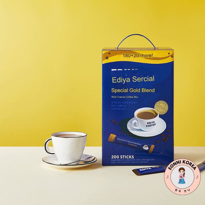 Jual [READY STOCK] Ediya Special gold blend rich crema coffee mix (1 ...