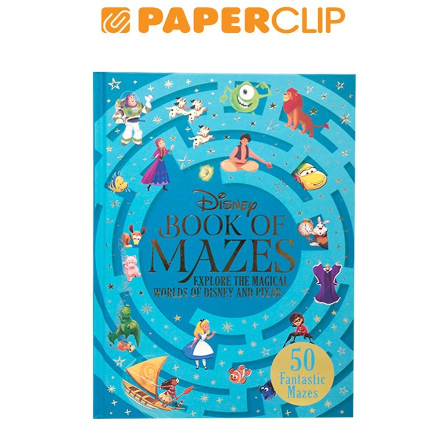 Jual DISNEY BOOK OF MAZES : EXPLORE THE MAGICAL WORLDS OF DISNEY AND ...