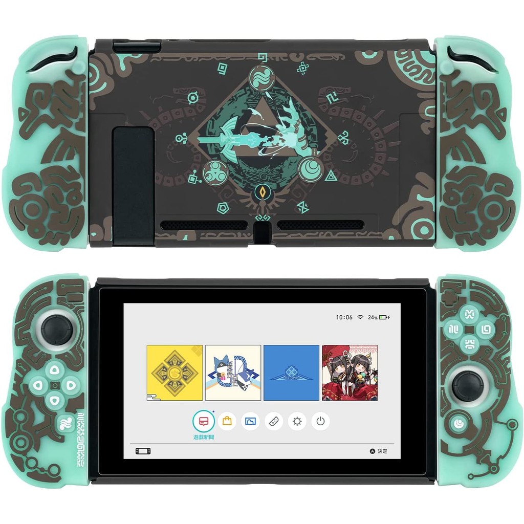 Jual Luminous Protective Case For Nintendo Switch /Switch OLED Silicone ...