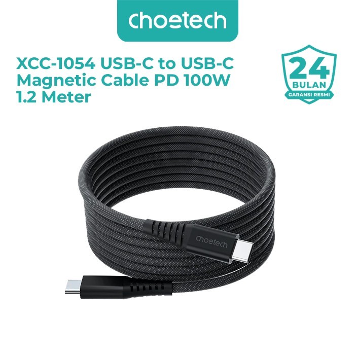 Jual Choetech Kabel Data Magnetic Cable USB C To Type C Fast Charging ...