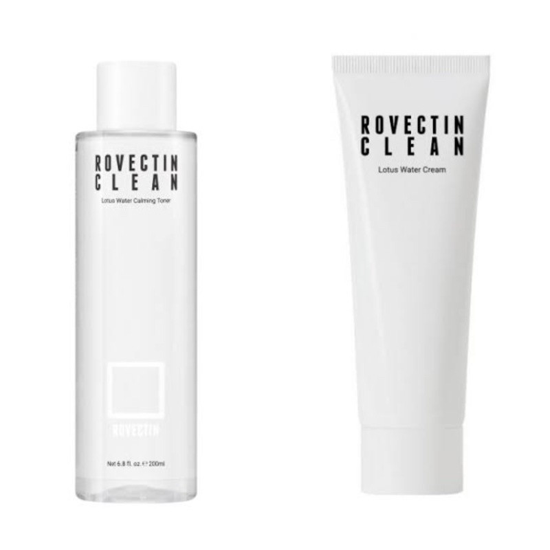 Jual Rovectin Lotus Water Cream 60ML | Rovectin Clean Lotus Water ...