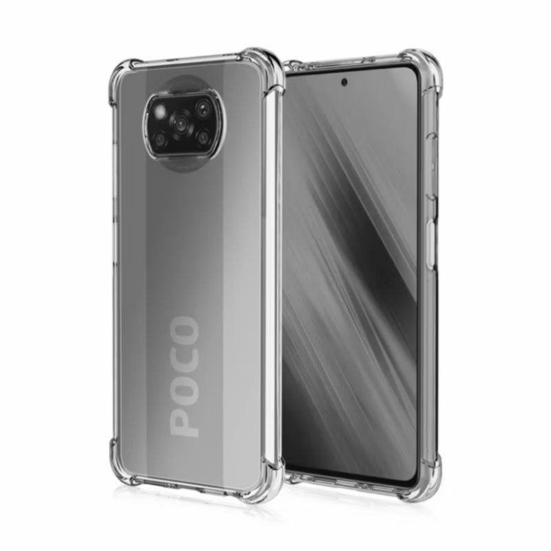 Jual AirBag Case Clear Armor Xiaomi Poco X3 X3 Nfc X3 GT X3 Pro X5 X5 Pro F4 C40 Casing Slikon ...