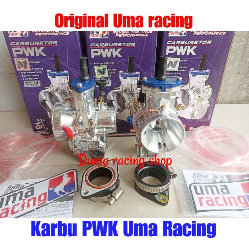 Jual Karbu Karburator Uma Racing PWK 24 28 30 32 34 36 dan PE 28 VR ...