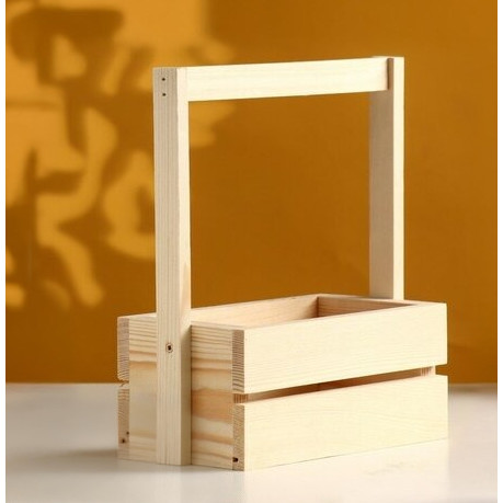 Jual Kotak Display Kayu Box Penyimpanan Kayu Dengan Pegangan Hiasan ...