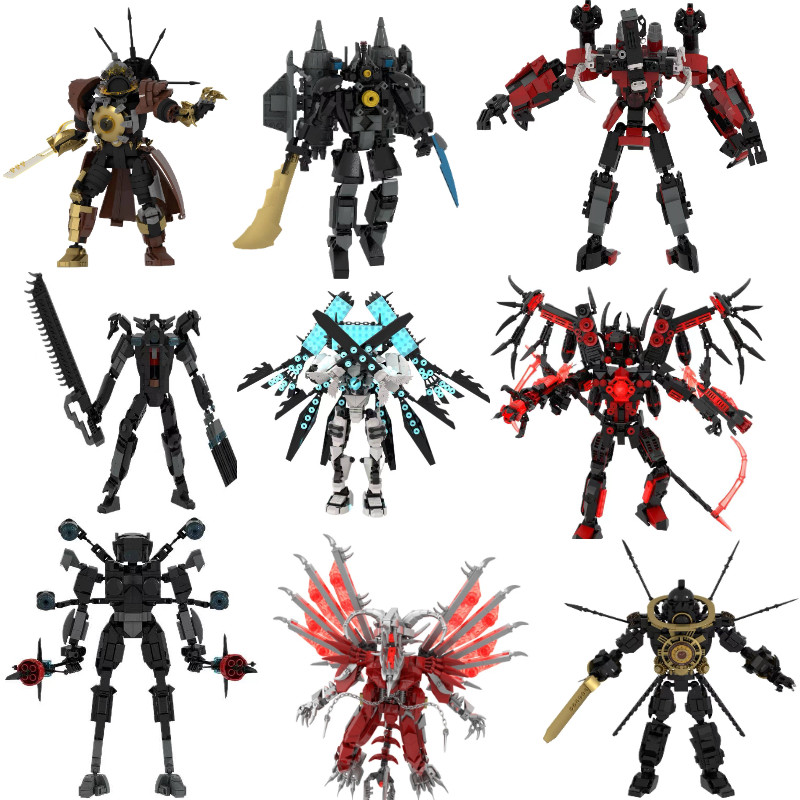 Jual Titan Cameraman Upgrade Blocks Titan Dark Clockman Toy Titan ...