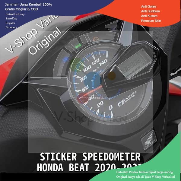 Jual Sticker Pelindung Spidometer Antigores Old Beat 2020 2021 CBS ISS ...