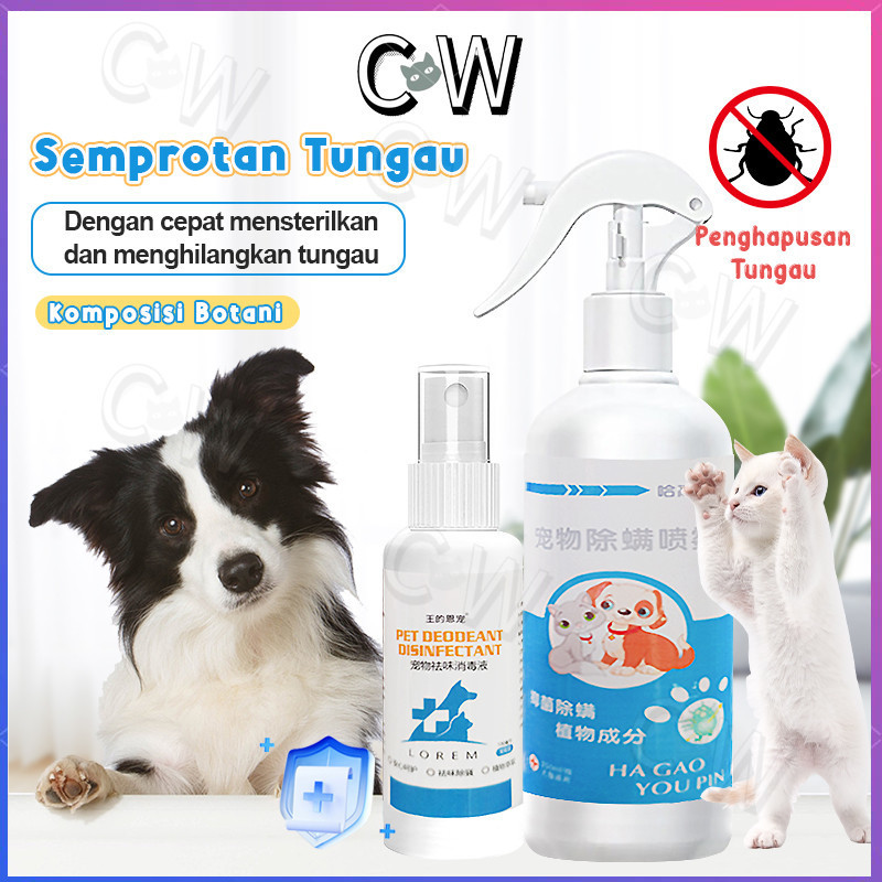 Jual Semprotan Anti Tungau Kucing Efektif Usir Parasit Semprotan ...