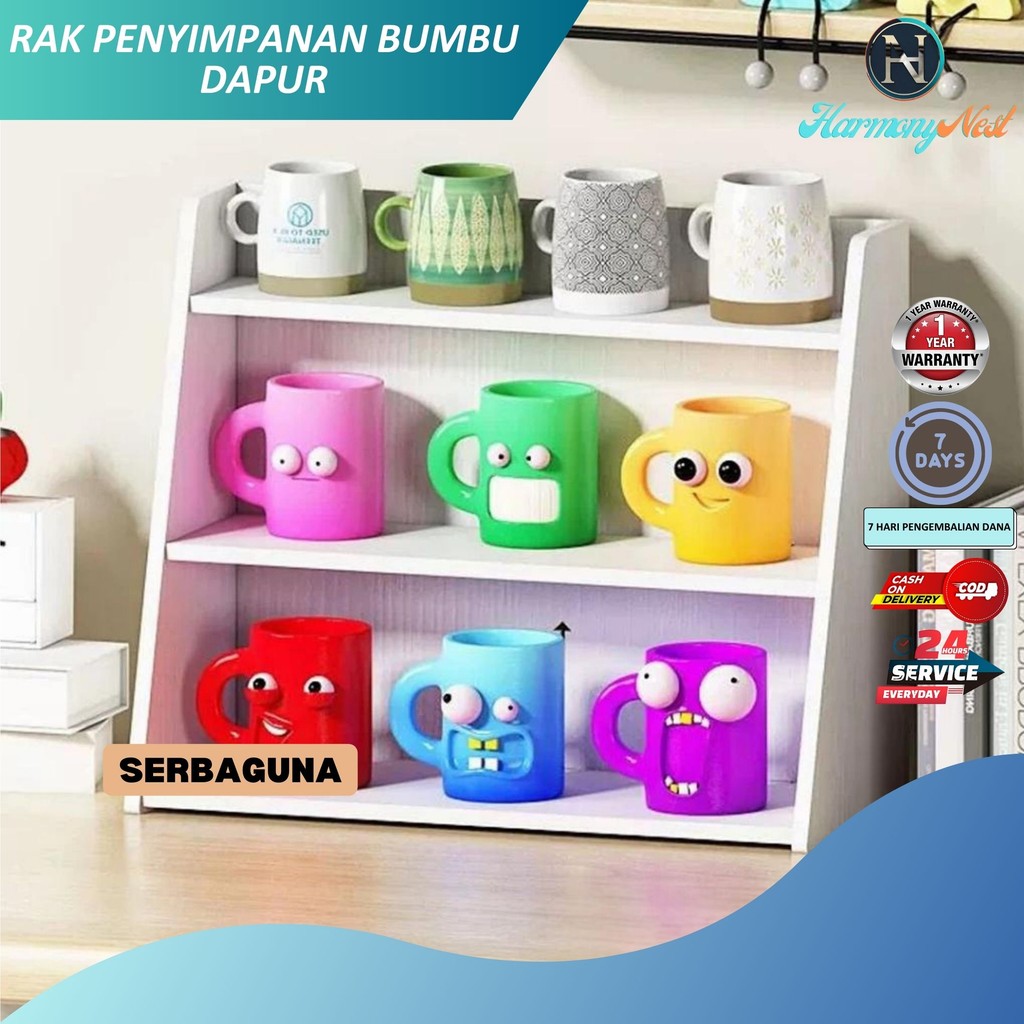 Jual HarmonyNest - Rak Gantung Serbaguna Showcase Pajangan Foto Botol ...
