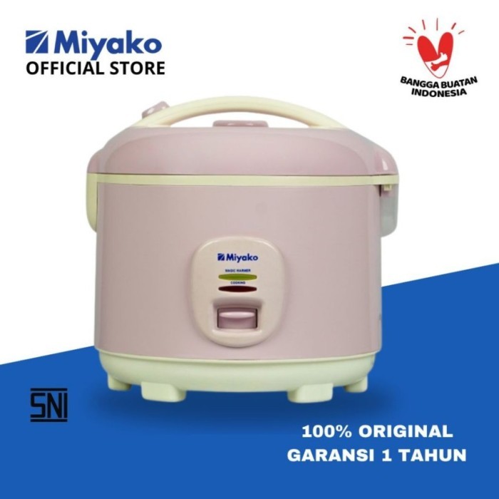 Jual Miyako Rice Cooker 509TS Magic Warmer Plus 1.8 Liter MCM-509 TS ...
