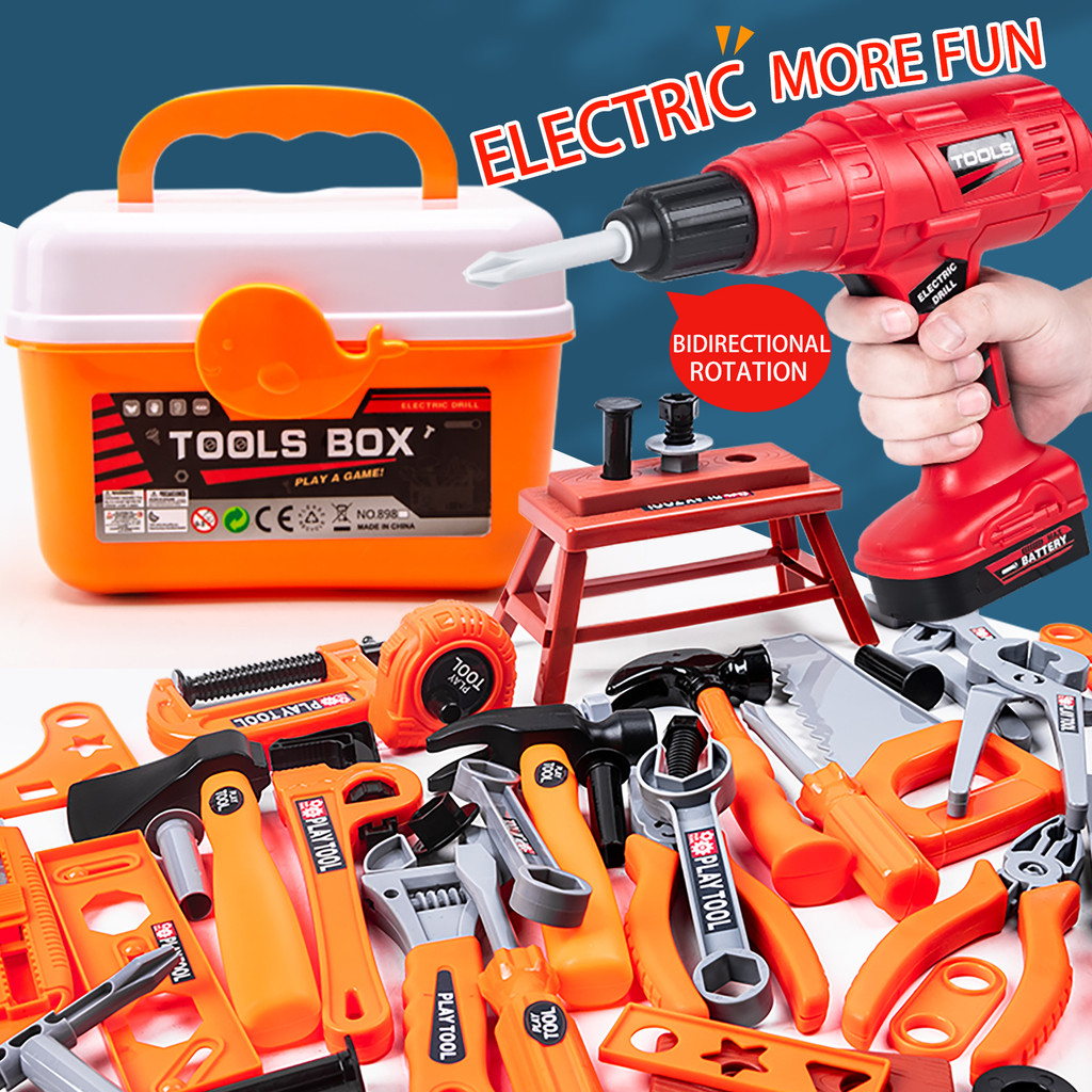 Jual Children's Toolbox Set Baby Simulation Maintenance Tool Repair ...