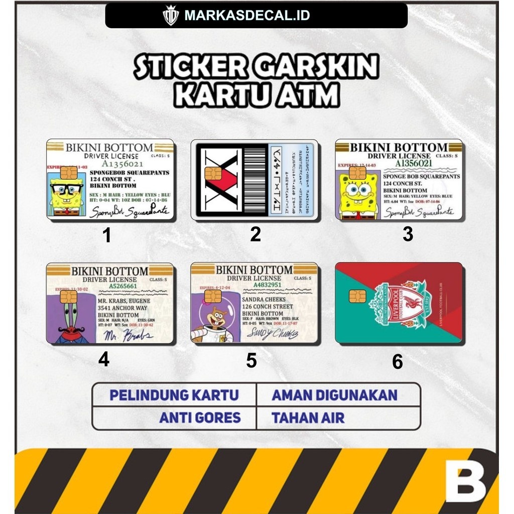Jual Stiker Kartu Atm Garskin Skin Card Atm Custom Bank BCA Prioritas ...