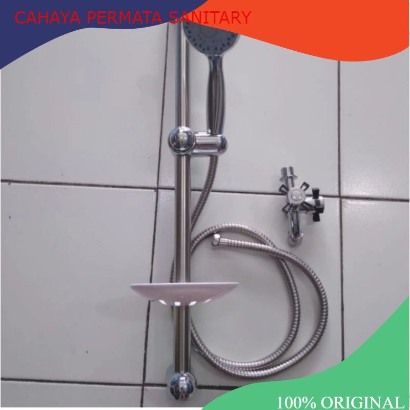 Jual Shower tiang/Hand Shower Tiang/Shower Mandi komplit Kran | Shopee ...