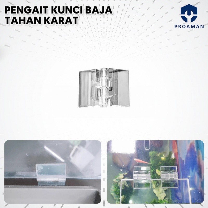 Jual Bening engsel akrilik Anti Pecah /lemari pintu kaca engsel acrylic ...