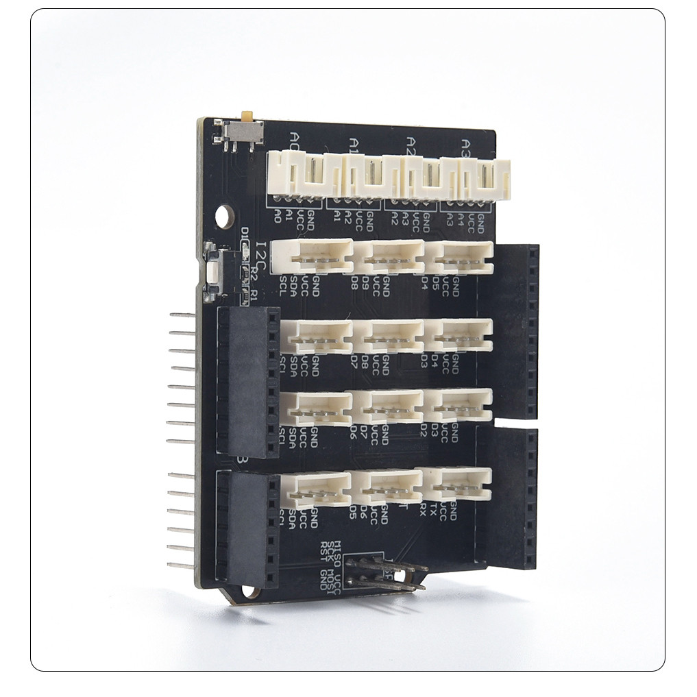 Jual RGB Base V1.0 Duino Expansion Board DC5V with I2C UART Expansion ...
