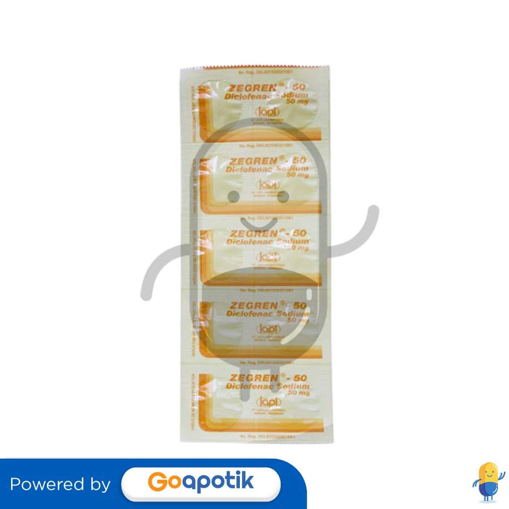 Jual Zegren 50 Mg Strip 10 Tablet | Shopee Indonesia