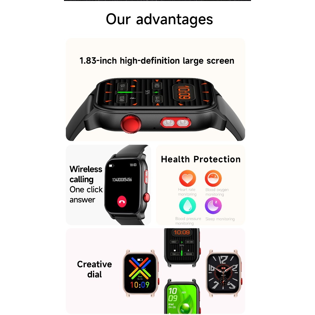 Jual ORI HUAWEI watch HT23 Ai Voice AMOLED ChatGPT Flashlight LED Mini ...