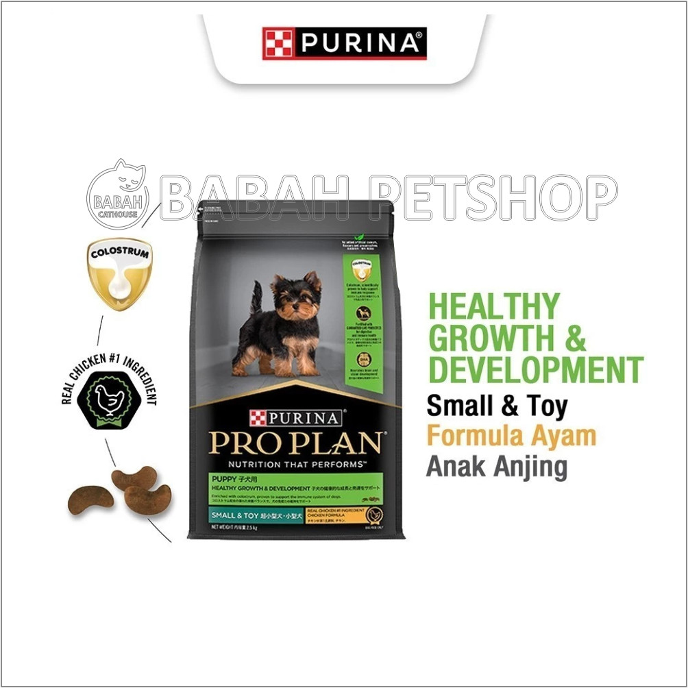 Jual 2,5kg PROPLAN PUPPY SMALL BREED & MINI dog food puppies makanan ...