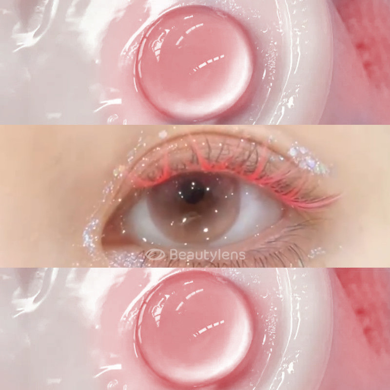 Jual Famous Romantic 14.5 BEAUTYLENS Softlens Merah Biru Berwarna fresh ...