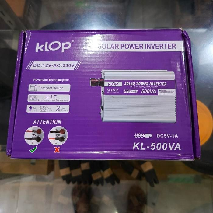 Jual Power Inverter Klop 500W 500 Watt Klop DC TO AC | Shopee Indonesia