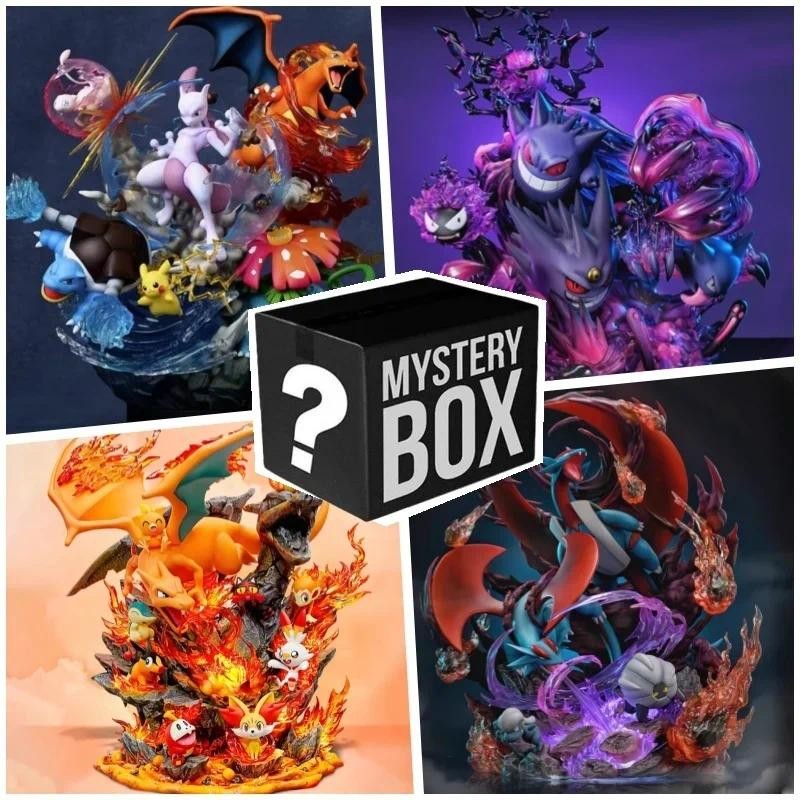 Jual Pokémon Anime Figure Blind Mystery Box Pikachu Charizard Gengar 10 ...