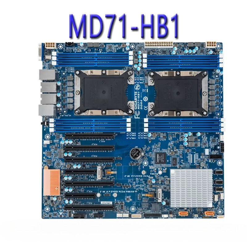 Jual For Gigabyte MD71-HB1 (rev.1.x) Motherboard ChatGpt C622 Express ...