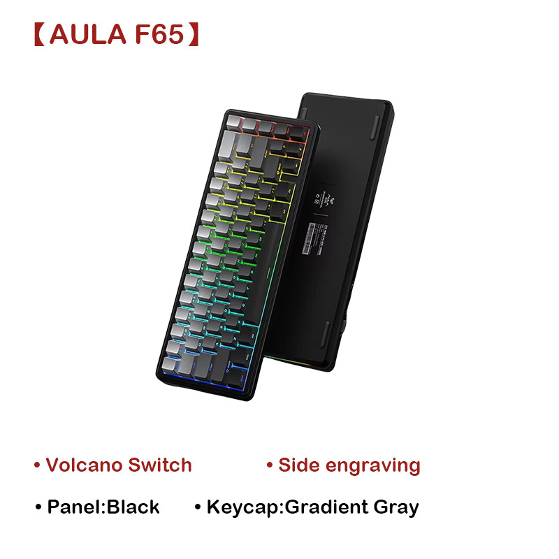 Jual AULA F65 Mechanical Keyboard Three Mode Custom Wireless/Bluetooth ...