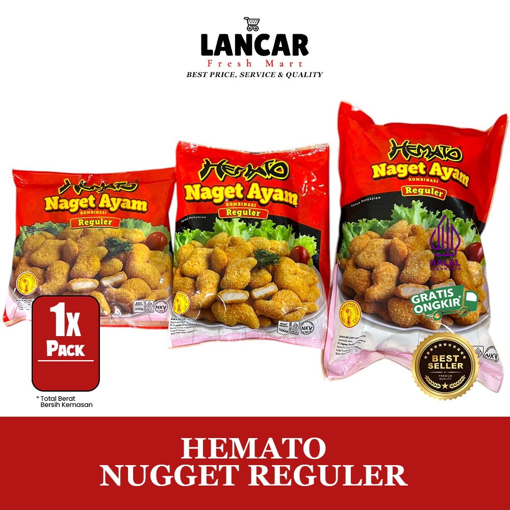 Jual HEMATO NUGGET REGULAR / HEMATO NUGGET | Shopee Indonesia