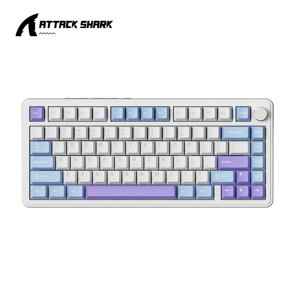 Jual Attack Shark X85 RGB Bluetooth Mechanical Keyboard, 2.4G Wireless ...
