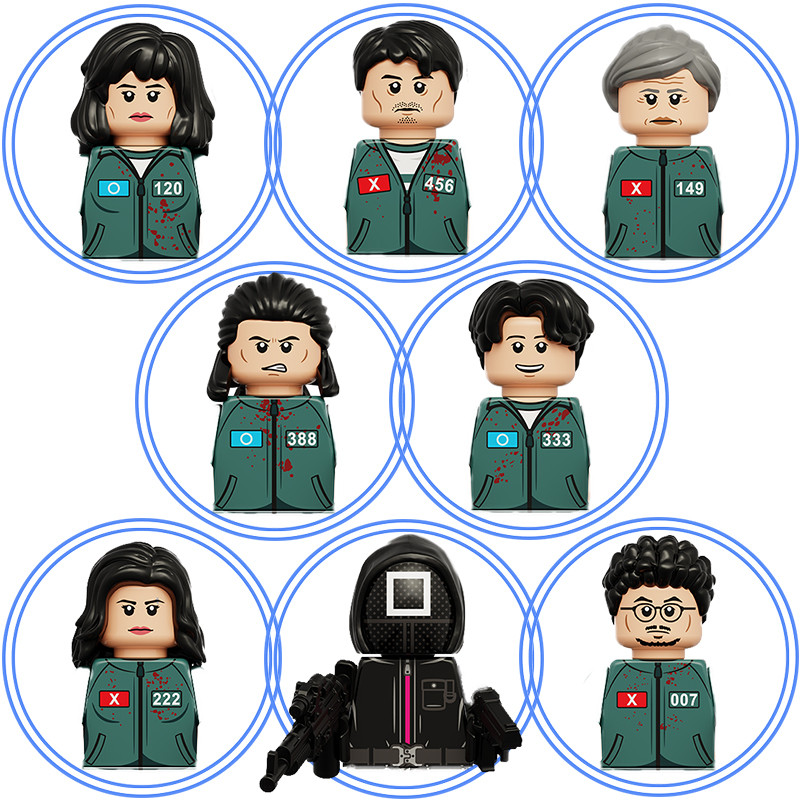 Jual KDL842 Television Game Characters Mini Assembled Building Block ...