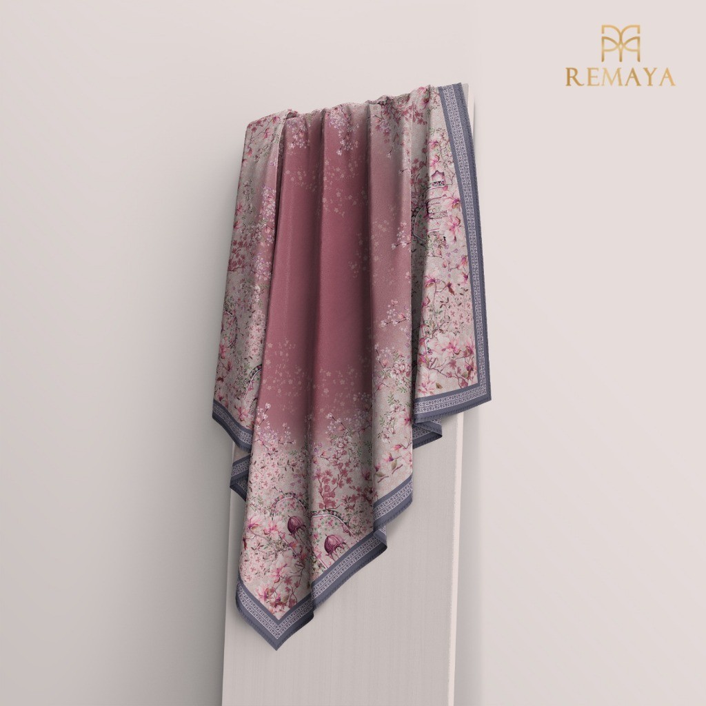 Jual Remaya Areesha Scarf Hijab Segiempat Voal Motif Elegan Premium ...