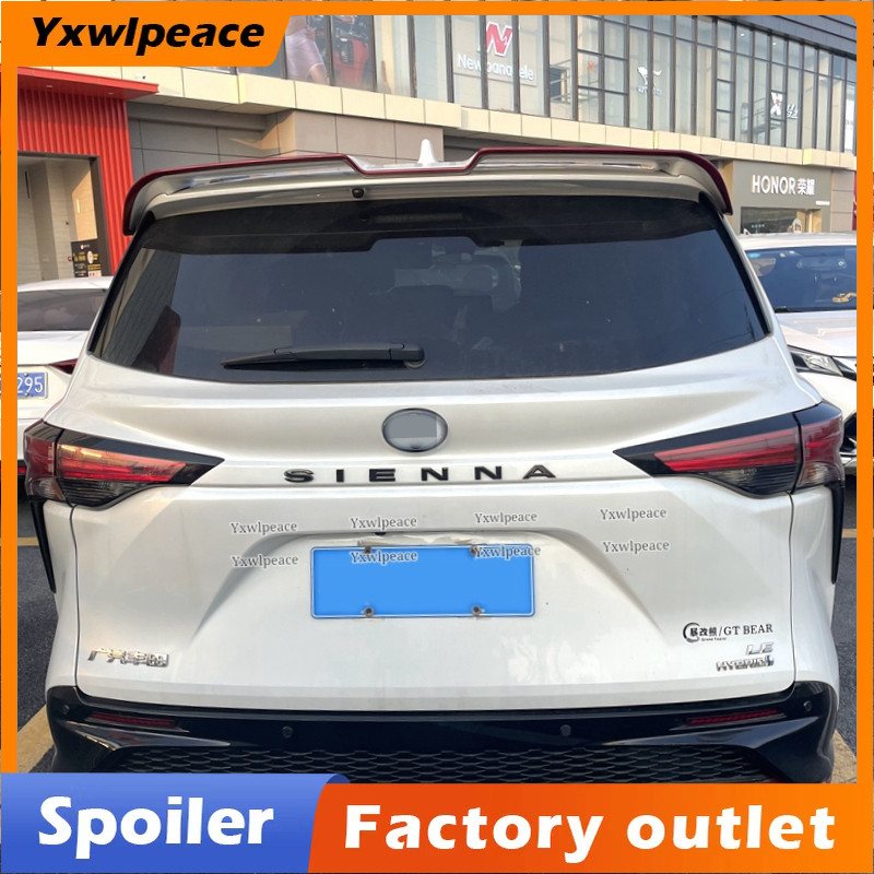 Jual For Toyota NEW Sienna 2020 2021 2022 2023 Trunk Spoiler ABS Glossy ...