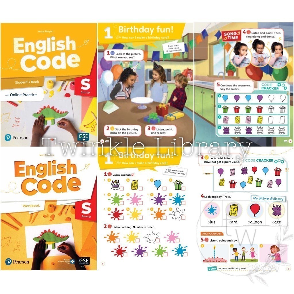 Jual BUKU FISIK English Code Starter 1 2 3 4 5 6 Student's Book / Workbook / Activity Book ...