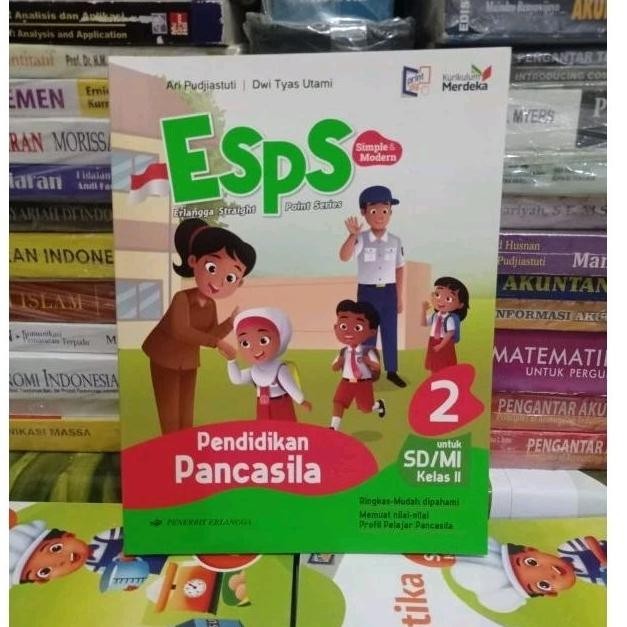 Jual Buku ESPS Pendidikan Pancasila 2 Untuk SD/MI kelas II Kurikulum Merdeka (KM) | Shopee Indonesia