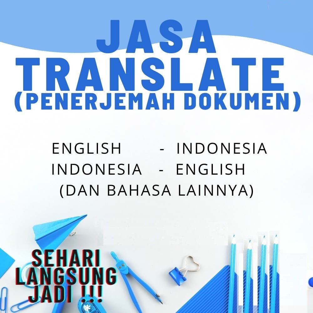 Jual JASA TRANSLATE TERJEMAHKAN BAHASA INGGRIS, ARAB HARAKAT, TRANSLATE ...