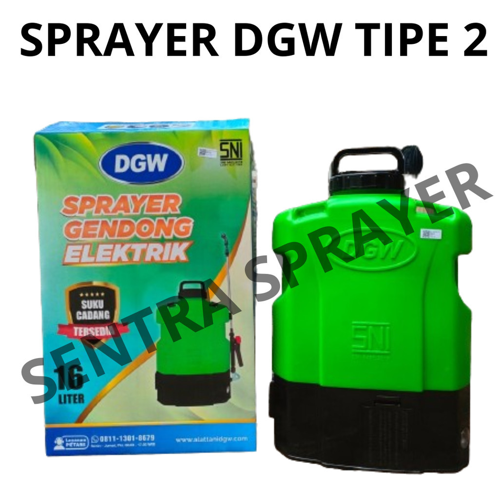 Jual Sprayer DGW 16 Liter Elektrik Tipe 2 | Shopee Indonesia