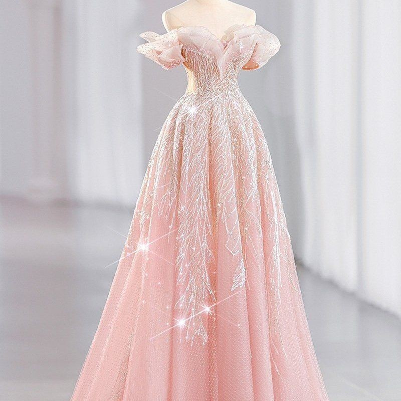 Jual Rok Gaun Malam untuk Wanita Tes Seni Upacara Dewasa Temperamen ...