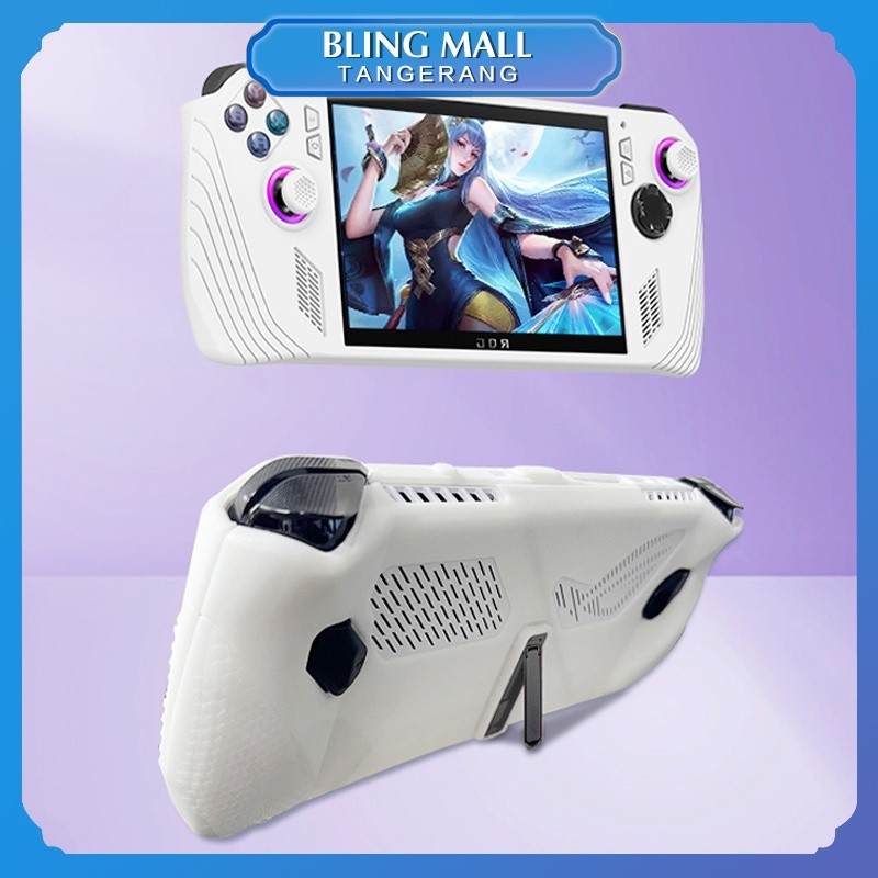 Jual Case Rog Ally Asus 2023 Silikon Armor Lentur Anti Shock Kid Stand ...