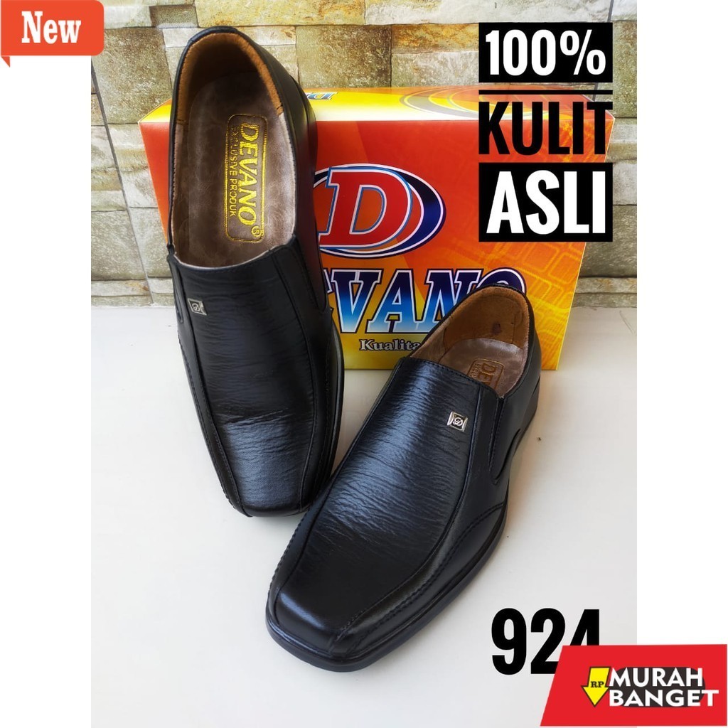 Jual Sepatu kerja pria yg kekinian lagi viral- Sepatu DEVANO 924 kantor ...