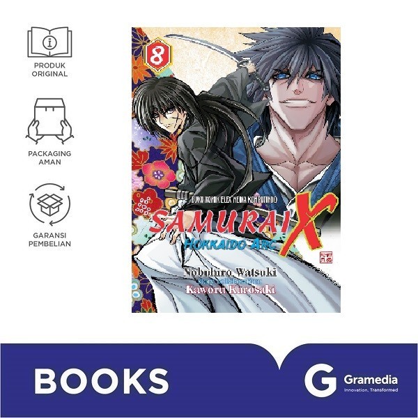 Jual Samurai X Hokkaido Arc Vol. 08 | Shopee Indonesia