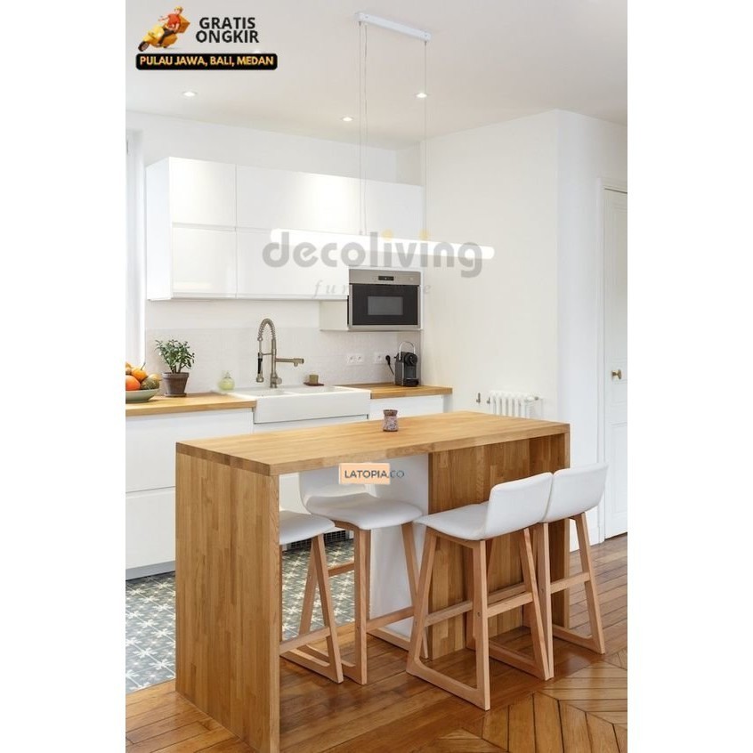 Jual Meja Bar / Meja Makan Minimalis Modern Panjang 120/150 Cm Tinggi ...