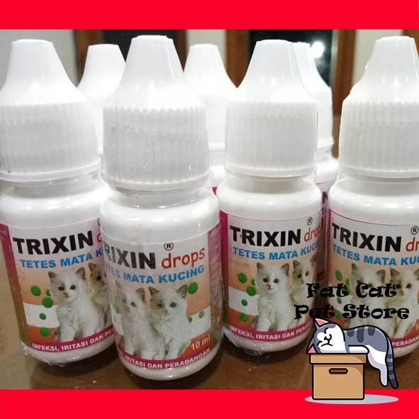 Jual Trixin obat mata kucing - Trixin Cat Obat Tetes Mata & Hidung 15ml ...
