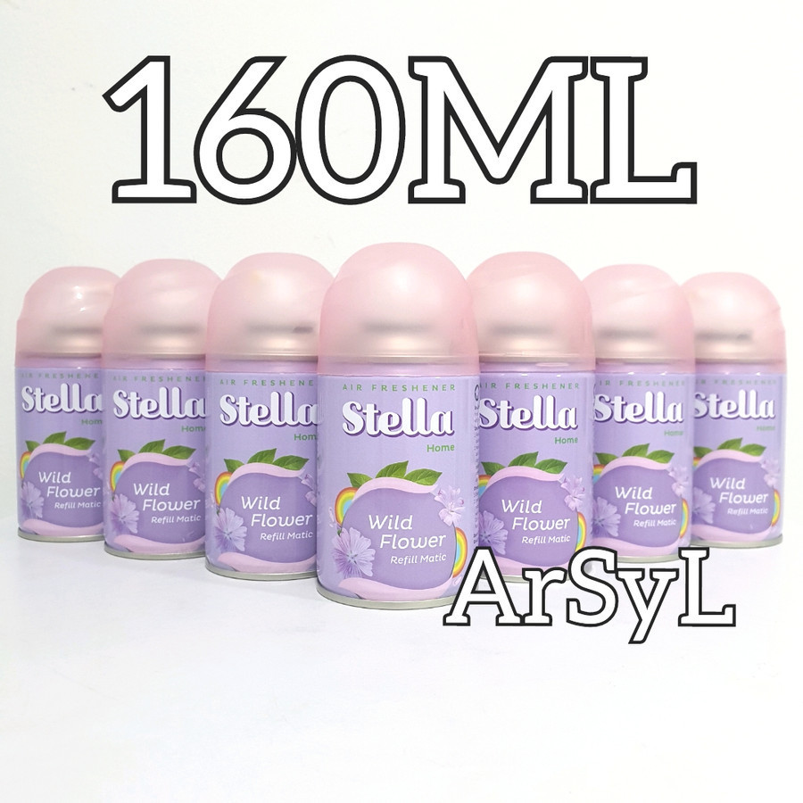 Jual Stella Refill Matic Pengharum Ruangan 160ml - Wild Flower | Shopee ...
