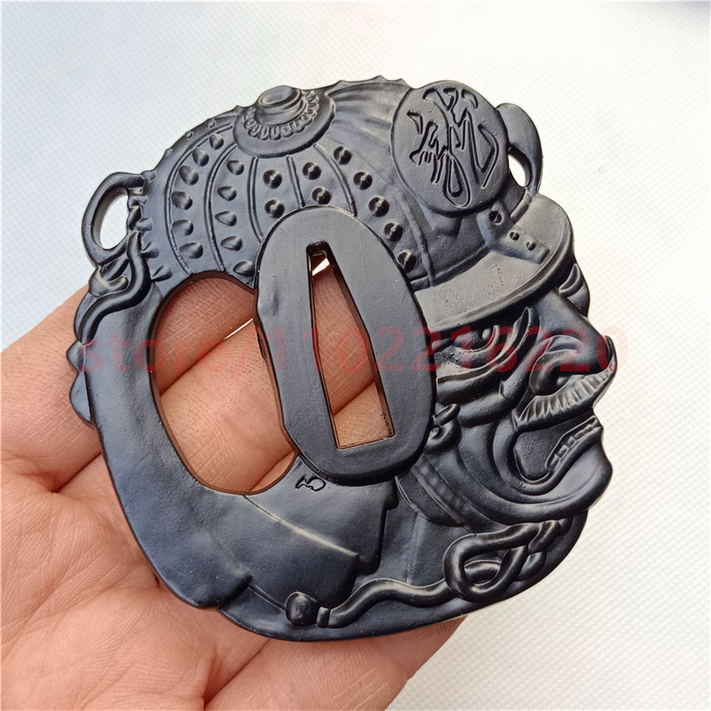 Jual Japan Sword Alloy Parts Tsuba Handguard Guard For Real Japanese ...