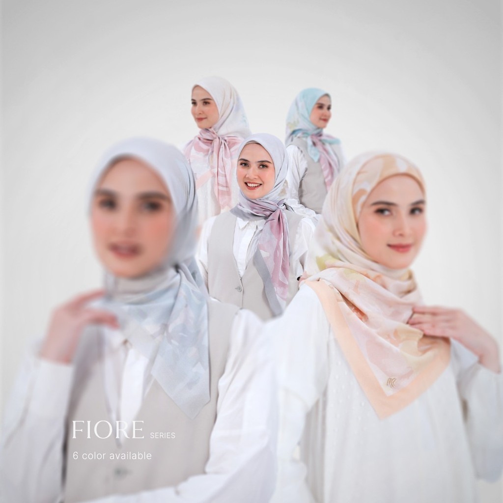 Jual Hijab Segiempat Motif Killua Fiore Series | Shopee Indonesia